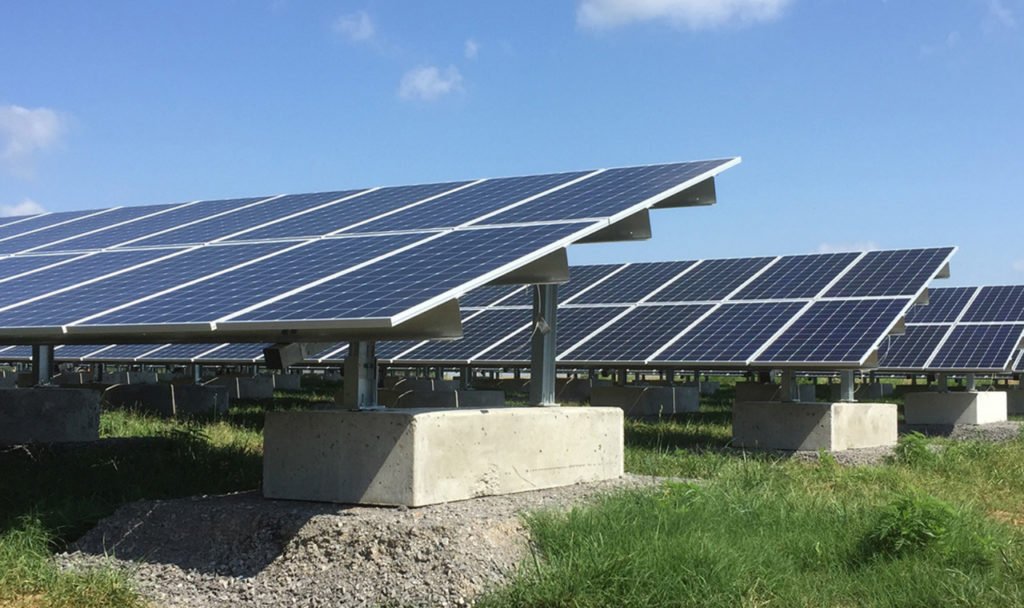 Ballast Type Ground Mounting System – General Construction Mechanics